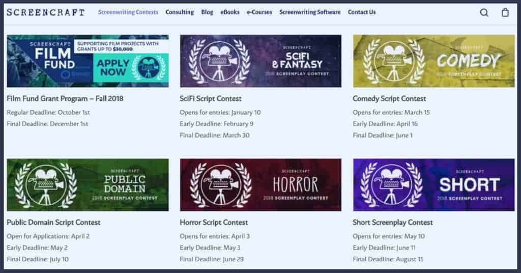 Best Screenplay Contests to Enter In 2019 (For Serious Screenwriters)